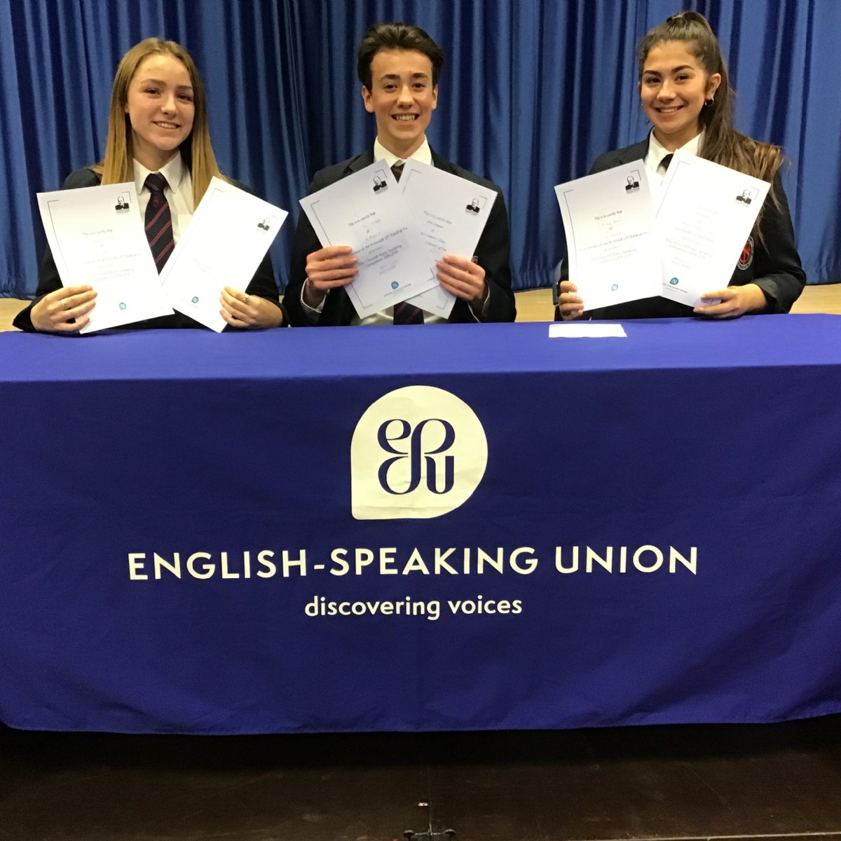 St Bede's Catholic College - Bristol Final of English Speaking Union Debate Competition